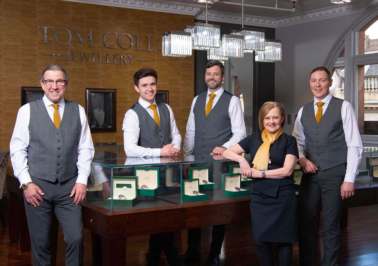 Our Team | Tom Coll Jewellery, Diamond Jewellery and Pre-owned Rolex ...